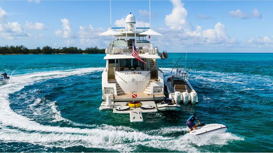 KEMOSABE yacht for charter (Westport, 34.14m, 2007)